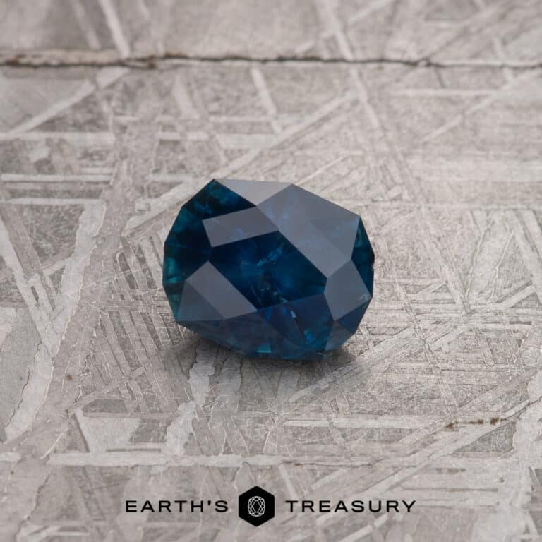 3.11-Carat Deep Midnight Blue Montana Sapphire (Heated) - Earth's Treasury