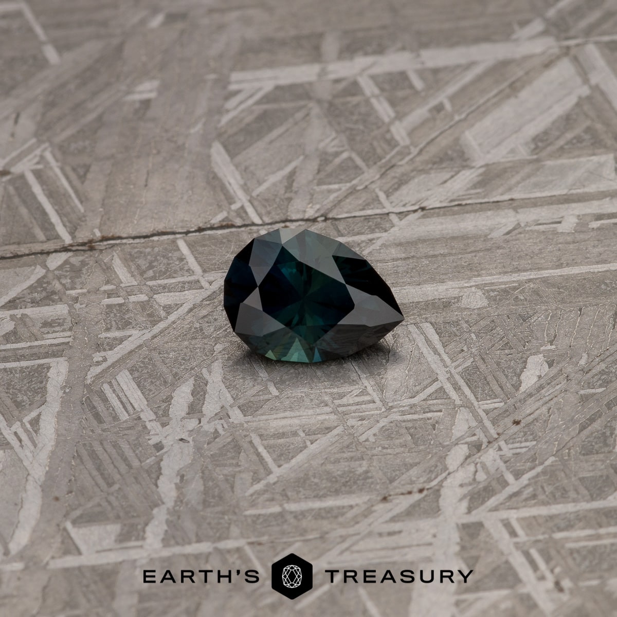 1.89-Carat Midnight Blue-Green Australian Sapphire - Earth's Treasury