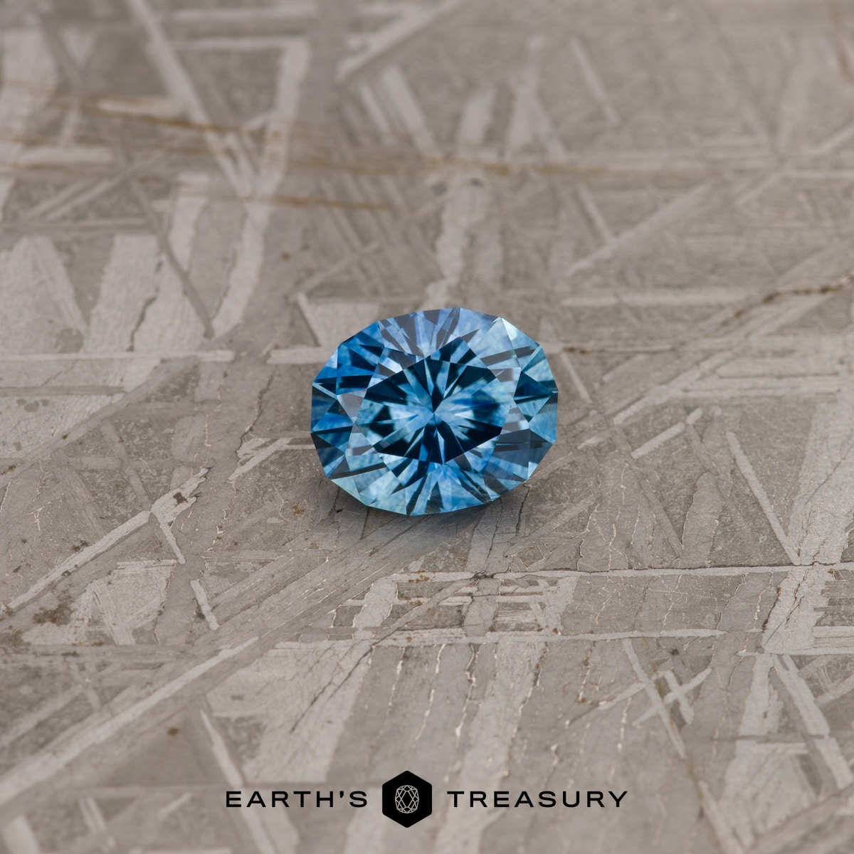 2.31-Carat Medium Blue Montana Sapphire (Heated) - Earth's Treasury