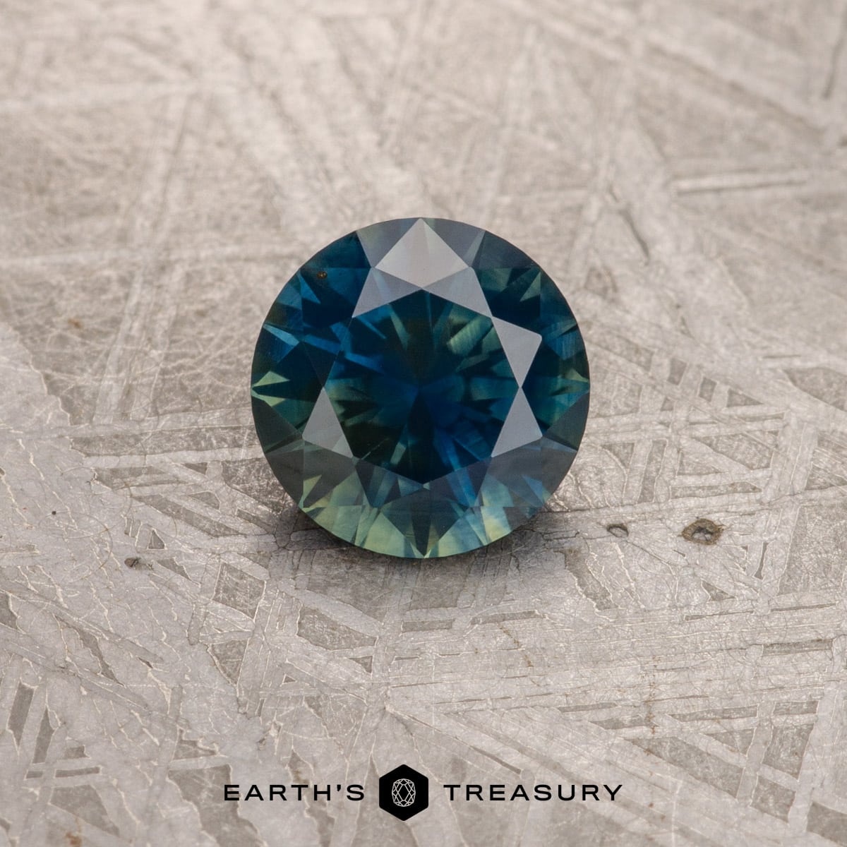 1.75-Carat Midnight Blue-Green Montana Sapphire (Heated) - Earth's Treasury