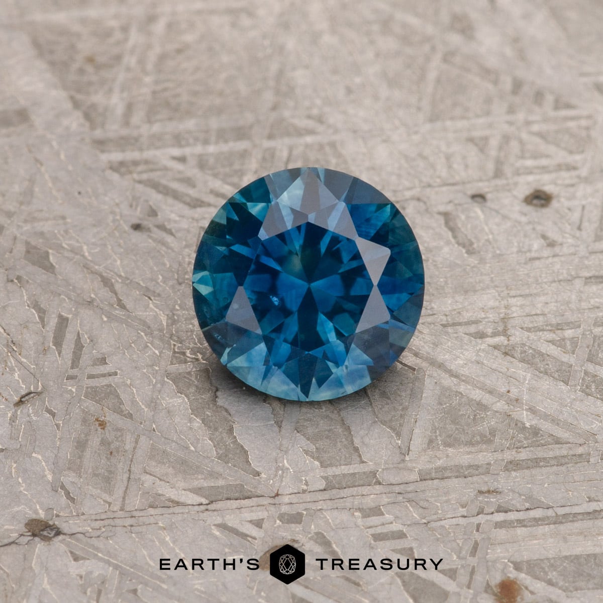 1.50-Carat Deep Peacock Blue Montana Sapphire (Heated) - Earth's Treasury