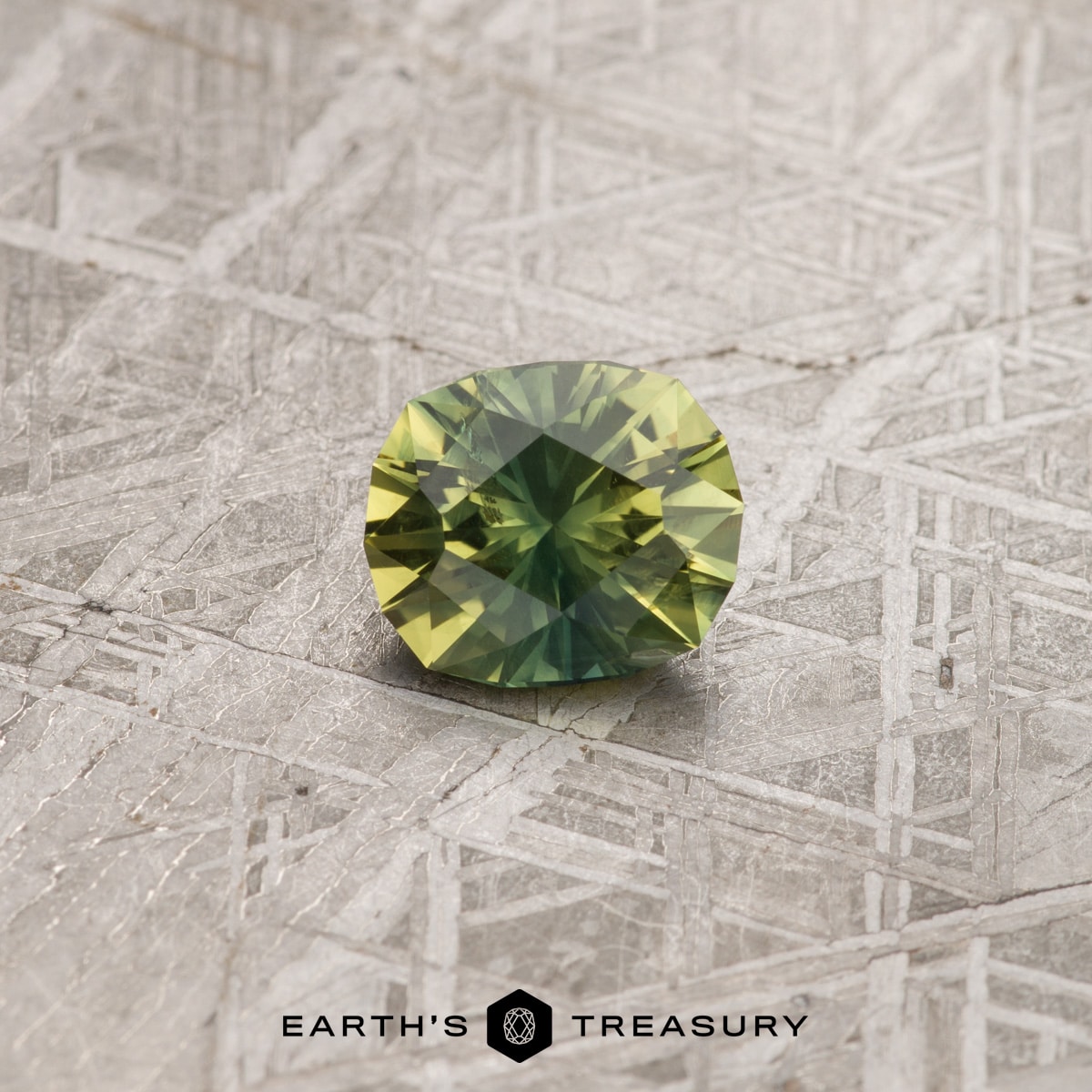 2.56-Carat Green-Yellow Bicolored Australian Sapphire (Heated) - Earth ...