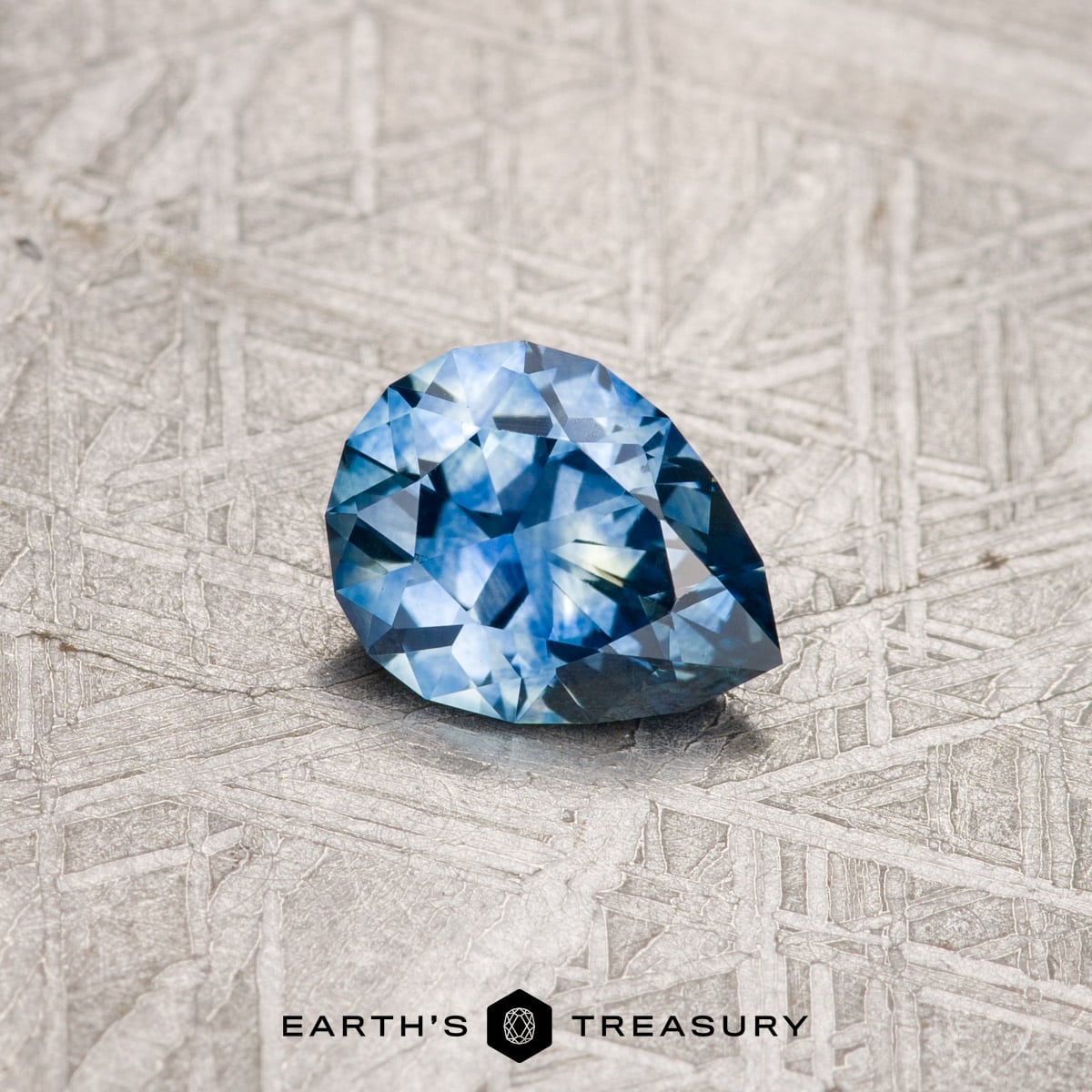 1.31-Carat Medium Blue Montana Sapphire (Heated) - Earth's Treasury