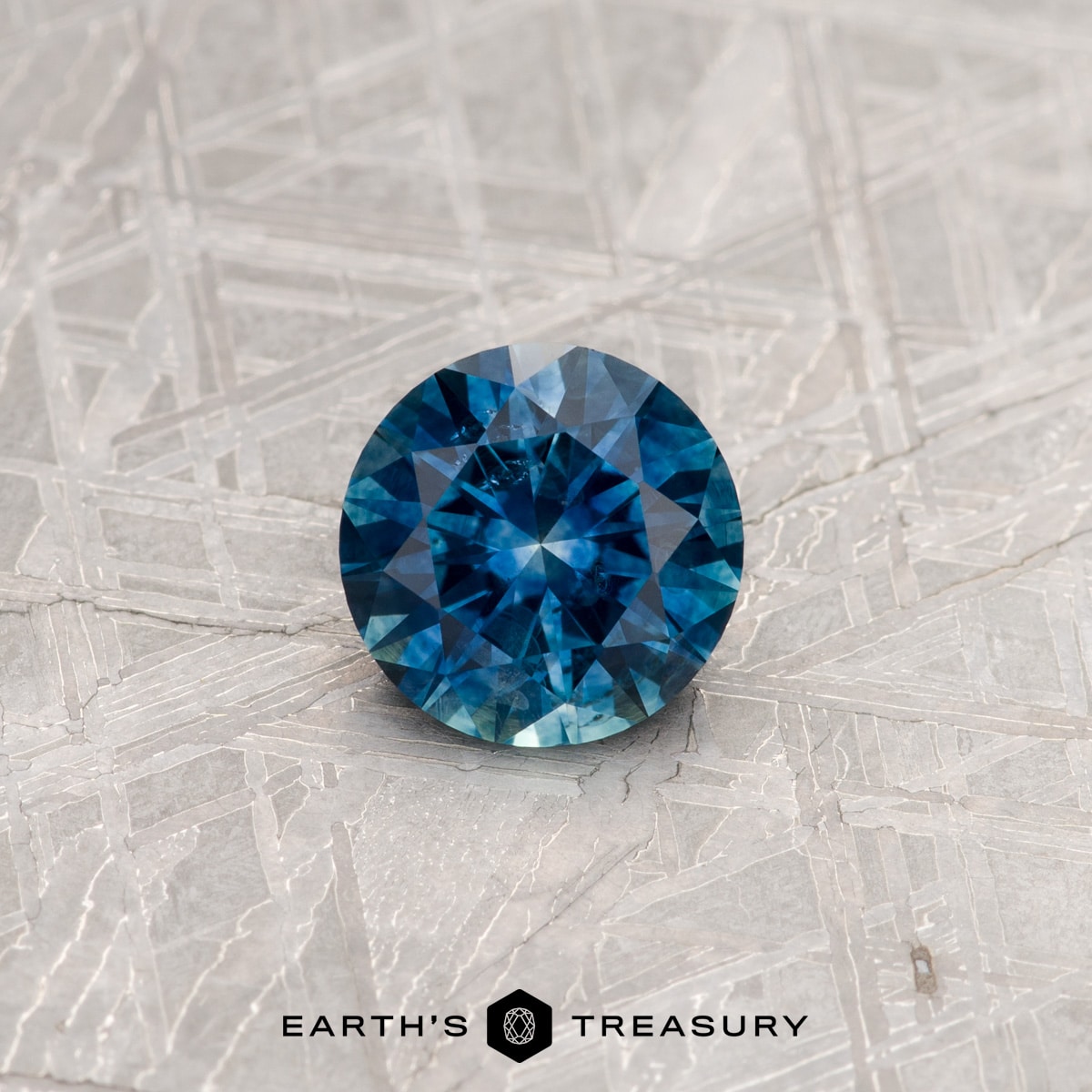 1.48-Carat Deep Peacock Blue Montana Sapphire (Heated) - Earth's Treasury