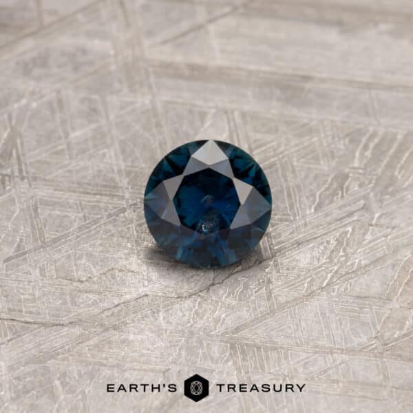 1.18-Carat Midnight Blue Australian Sapphire (Heated) - Earth's Treasury