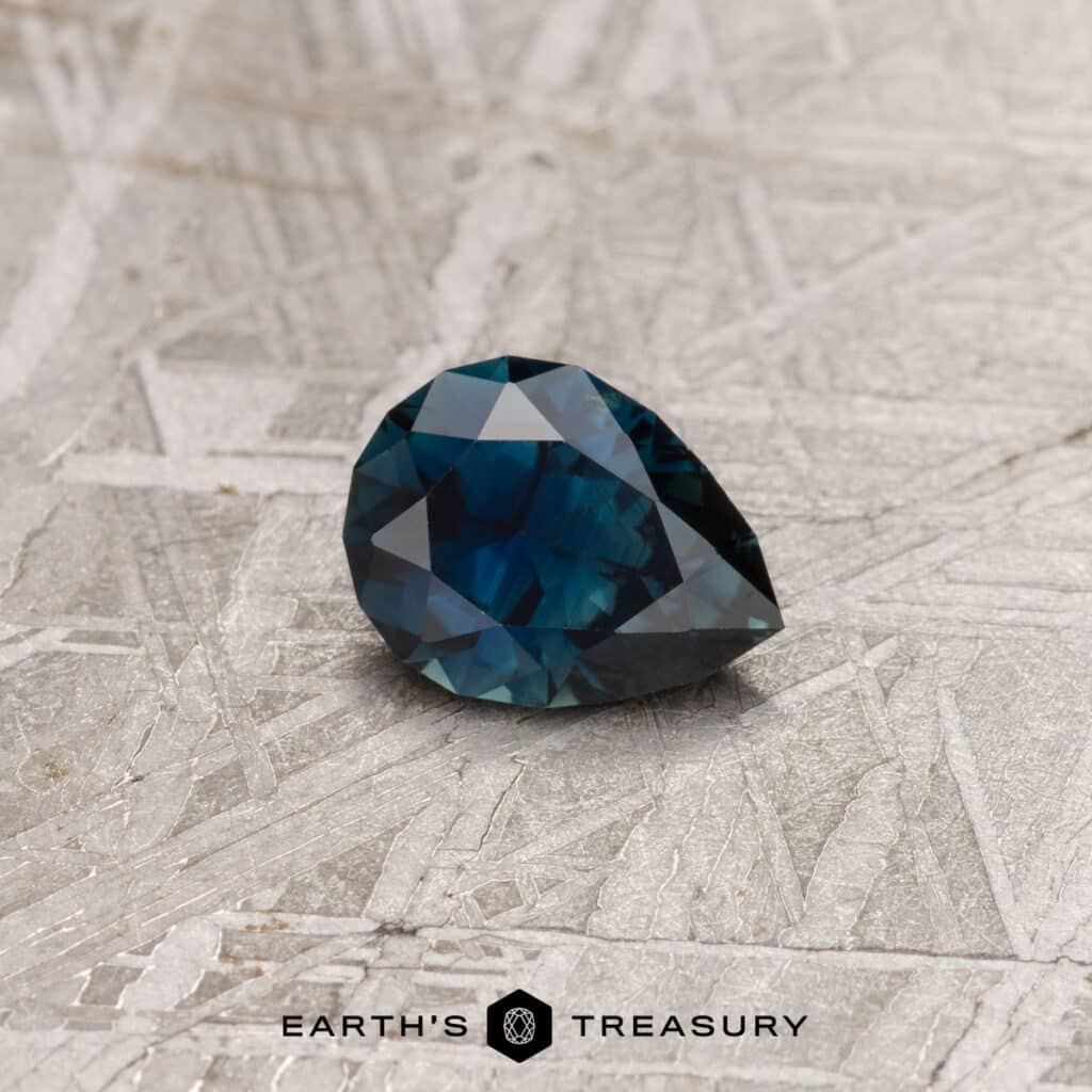 1.19-Carat Midnight Blue-Green Australian Sapphire (Heated) - Earth's ...