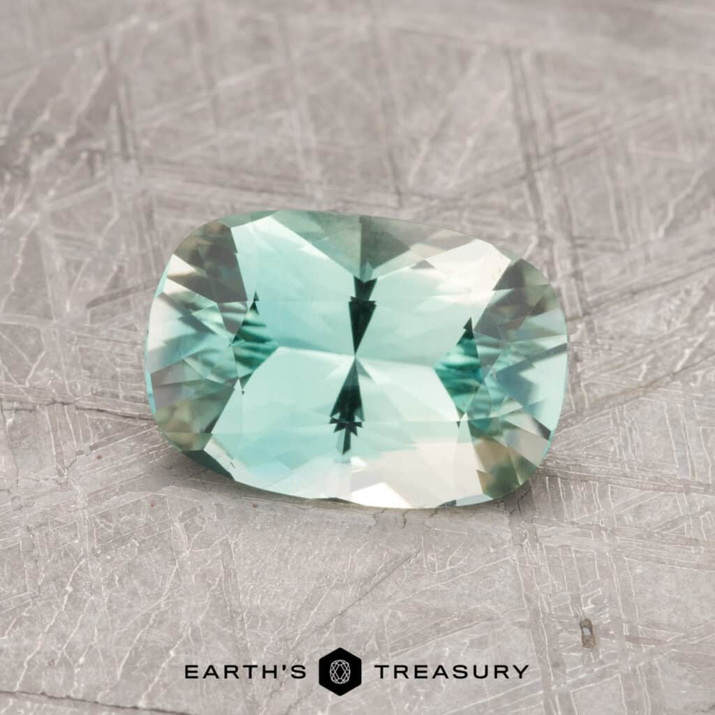 2.58-Carat Aqua-Colorless Particolored Tourmaline - Earth's Treasury