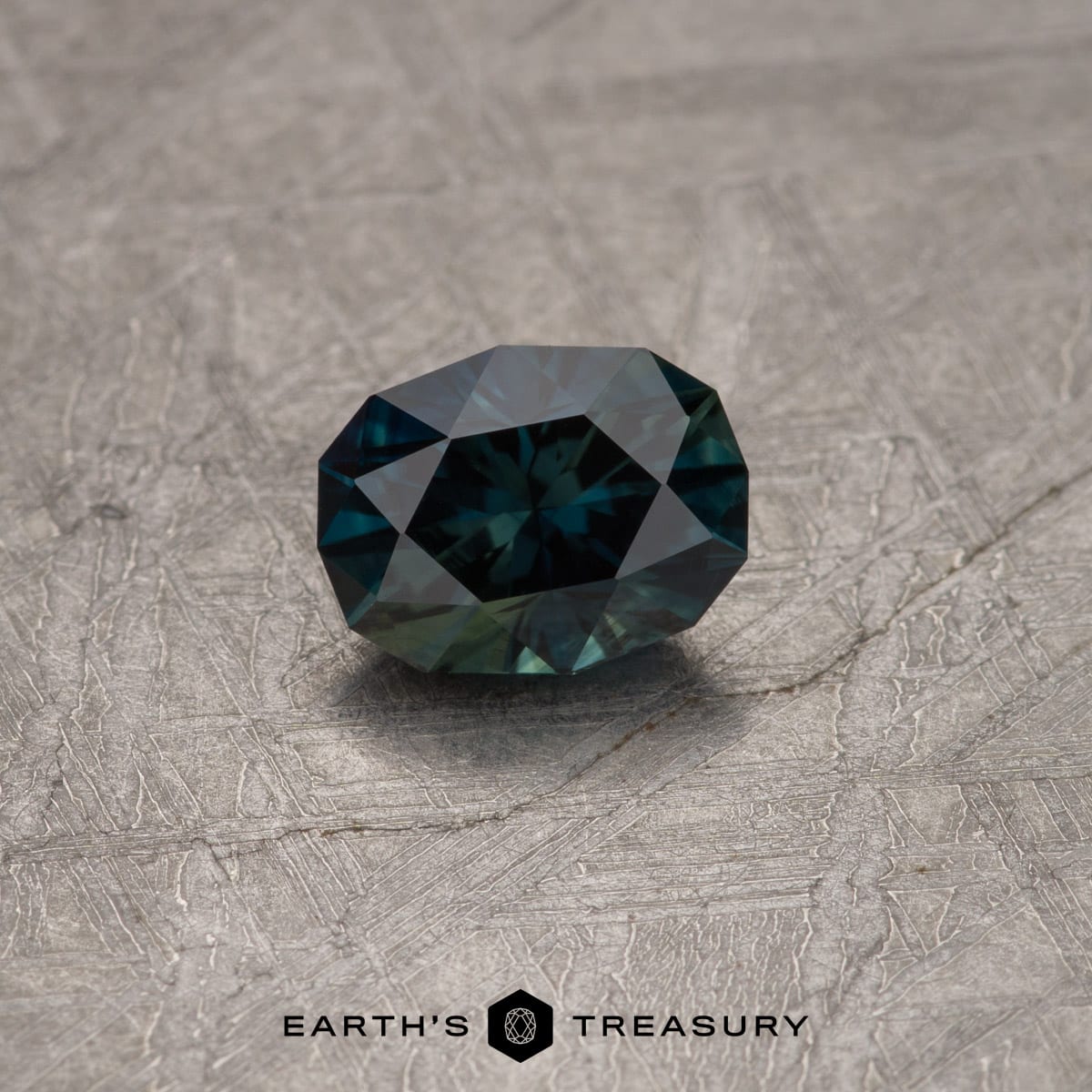1.76-Carat Midnight Blue-Green Australian Sapphire (Heated) - Earth's ...