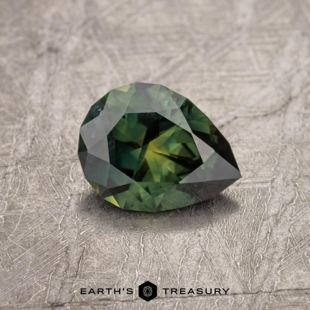 2.21-Carat Rich Forest Green Australian Sapphire (Heated) - Earth's ...