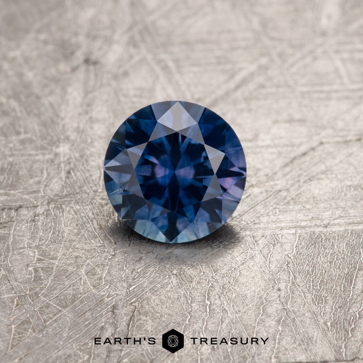 1.23-Carat Deep Violet-Blue to Purple Color Change Montana Sapphire ...