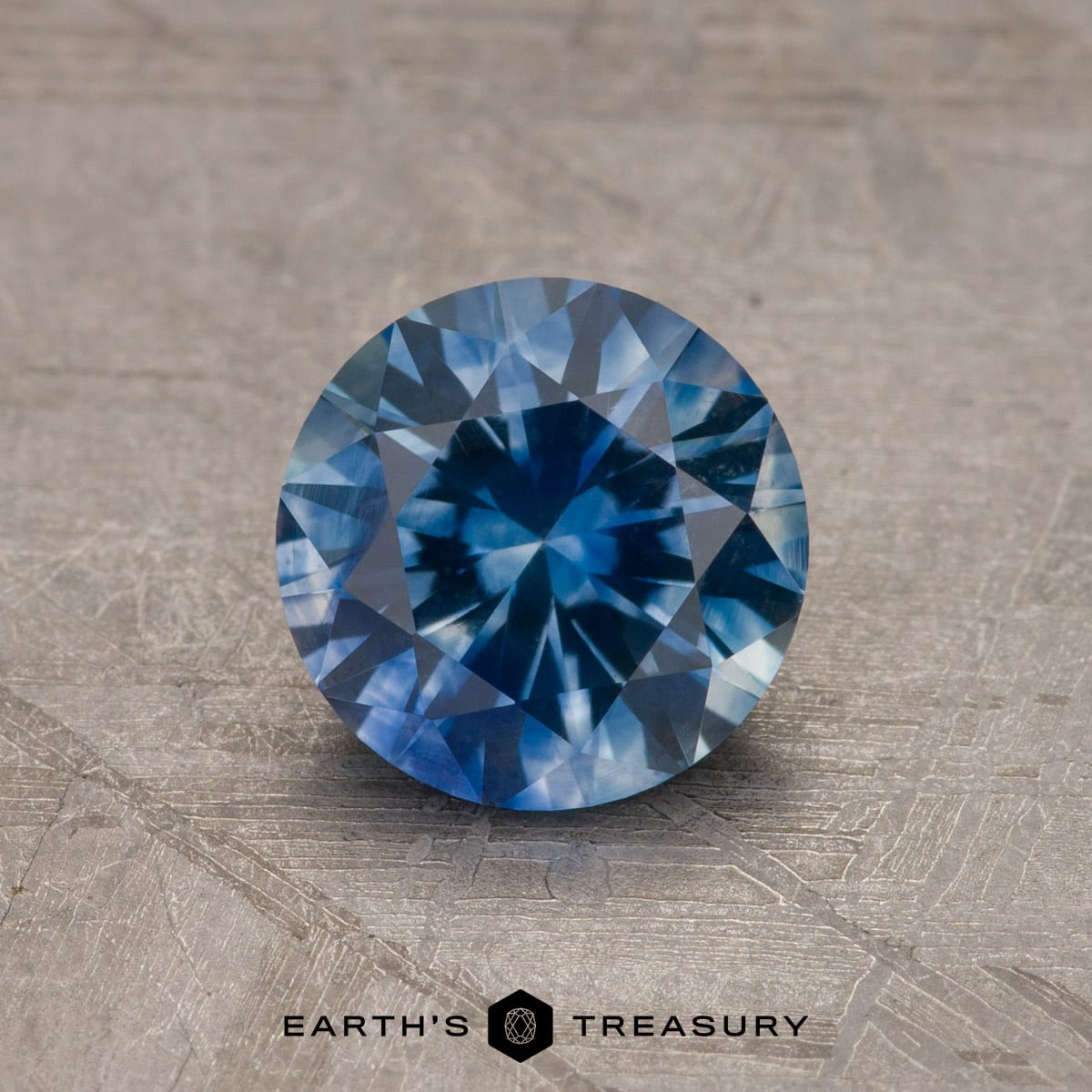 1.72-Carat Medium Blue Montana Sapphire (Heated) - Earth's Treasury