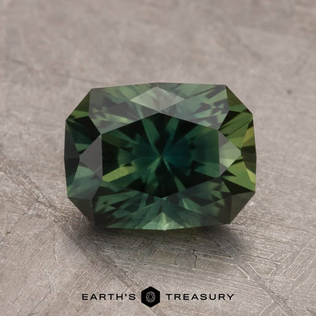 2.00-Carat Rich Forest Green Australian Sapphire (Heated) - Earth's ...