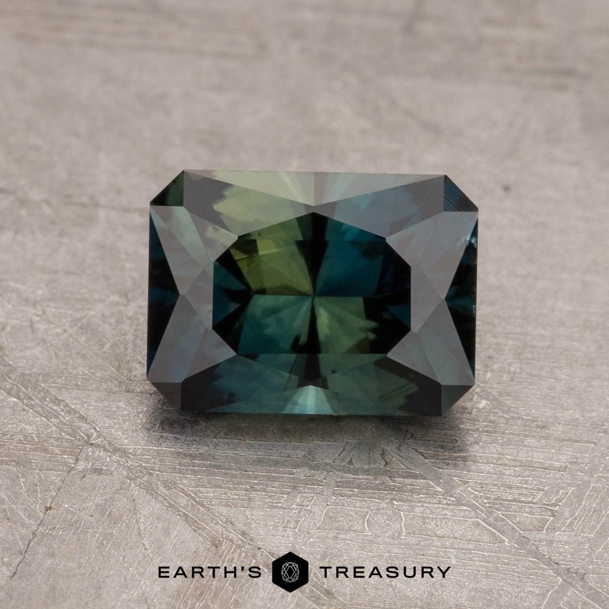 1.68-Carat Midnight Blue-Green Australian Sapphire (Heated) - Earth's ...