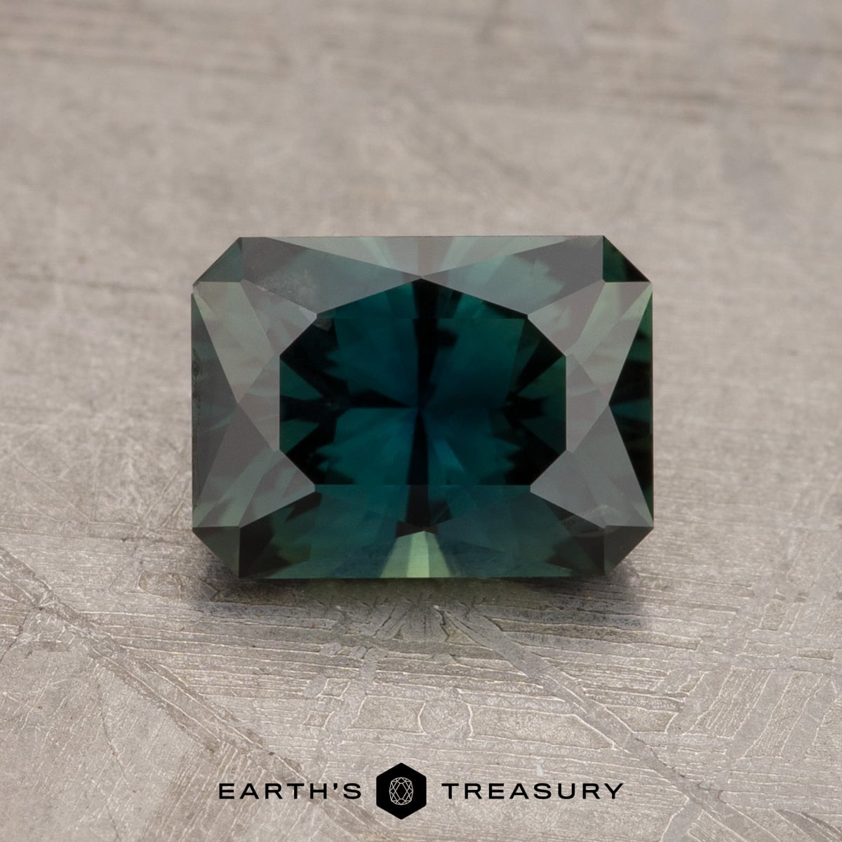 1.67-Carat Midnight Blue-Green Australian Sapphire (Heated) - Earth's ...