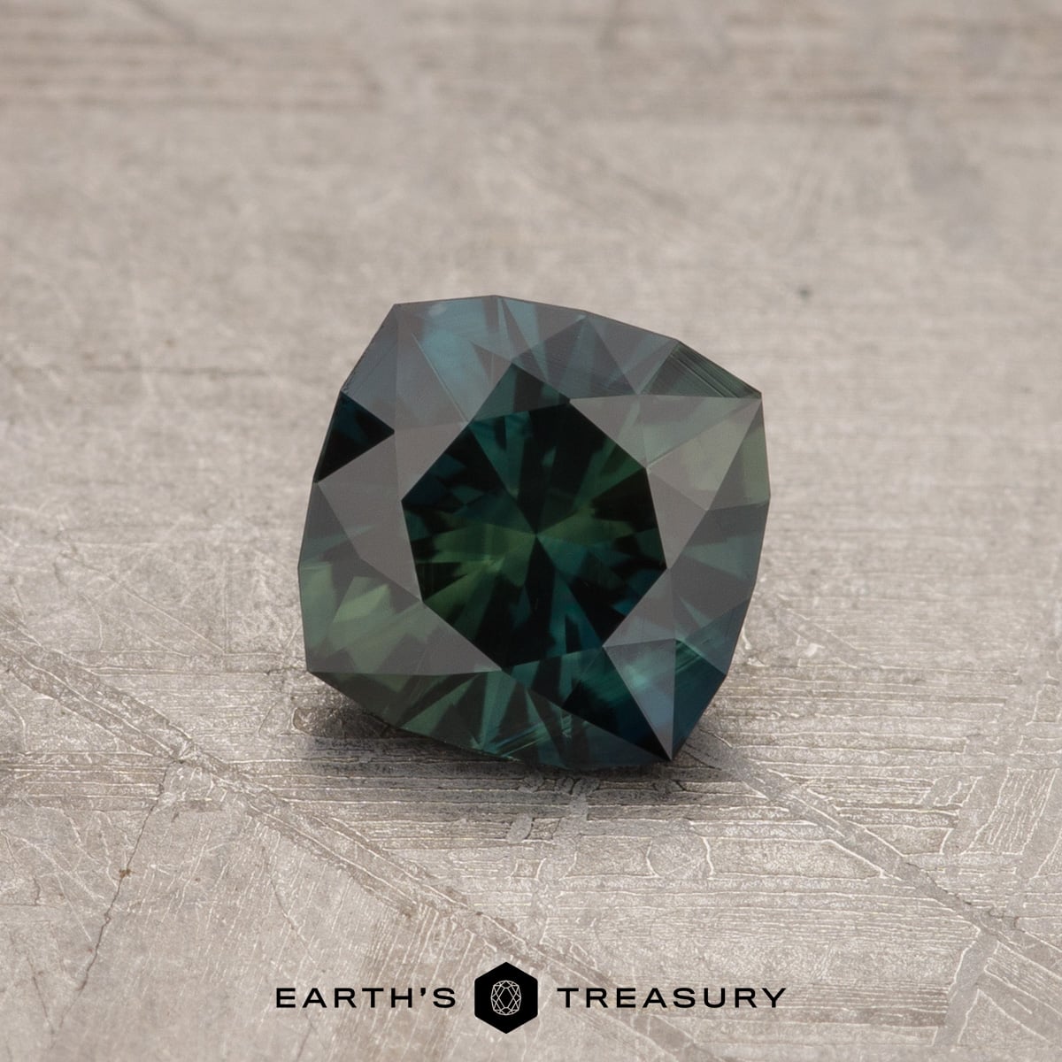 1.23-Carat Midnight Blue-Green Australian Sapphire (Heated) - Earth's ...