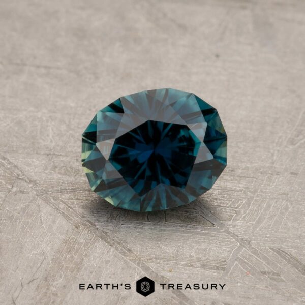 1.34-Carat Midnight Blue-Green Australian Sapphire (Heated) - Earth's ...