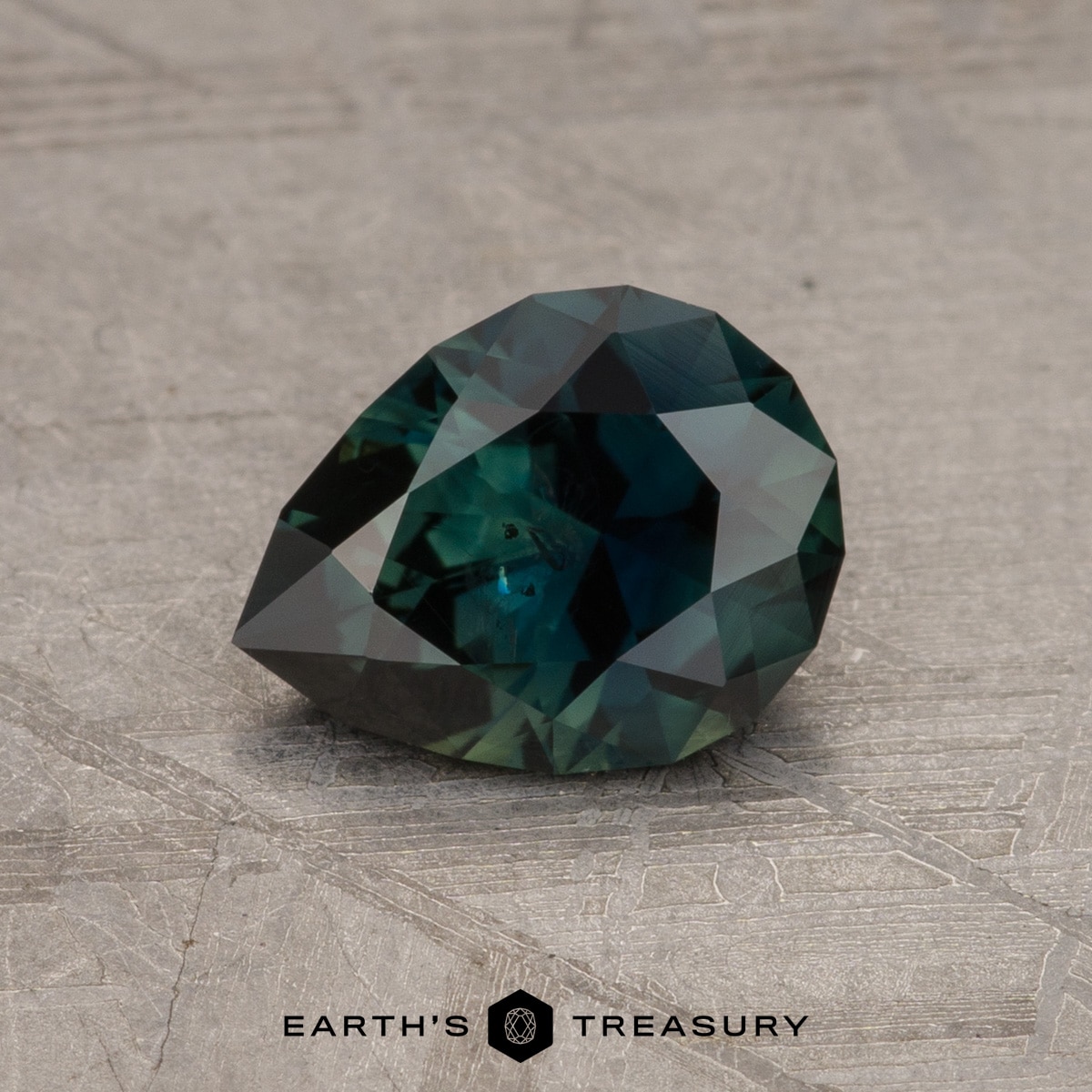 1.44-Carat Midnight Blue-Green Australian Sapphire (Heated) - Earth's ...