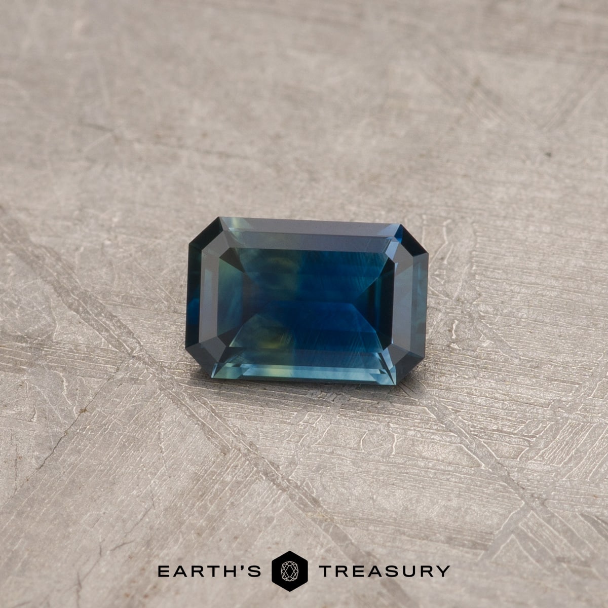 0.60-Carat Deep Peacock Blue Montana Sapphire (Heated) - Earth's Treasury