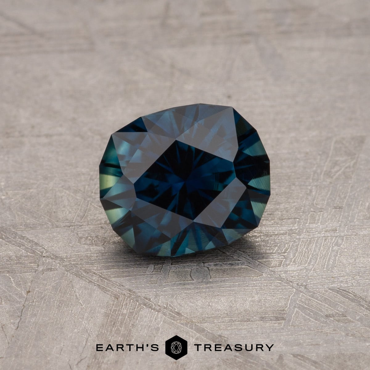 1.69-Carat Deep Peacock Blue Australian Sapphire (Heated) - Earth's ...