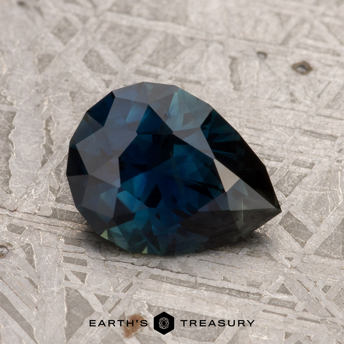 1.64-Carat Deep Peacock Blue Australian Sapphire (Heated) - Earth's ...