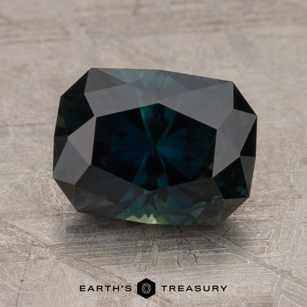 2.92-Carat Midnight Blue-Green Australian Sapphire (Heated) - Earth's ...