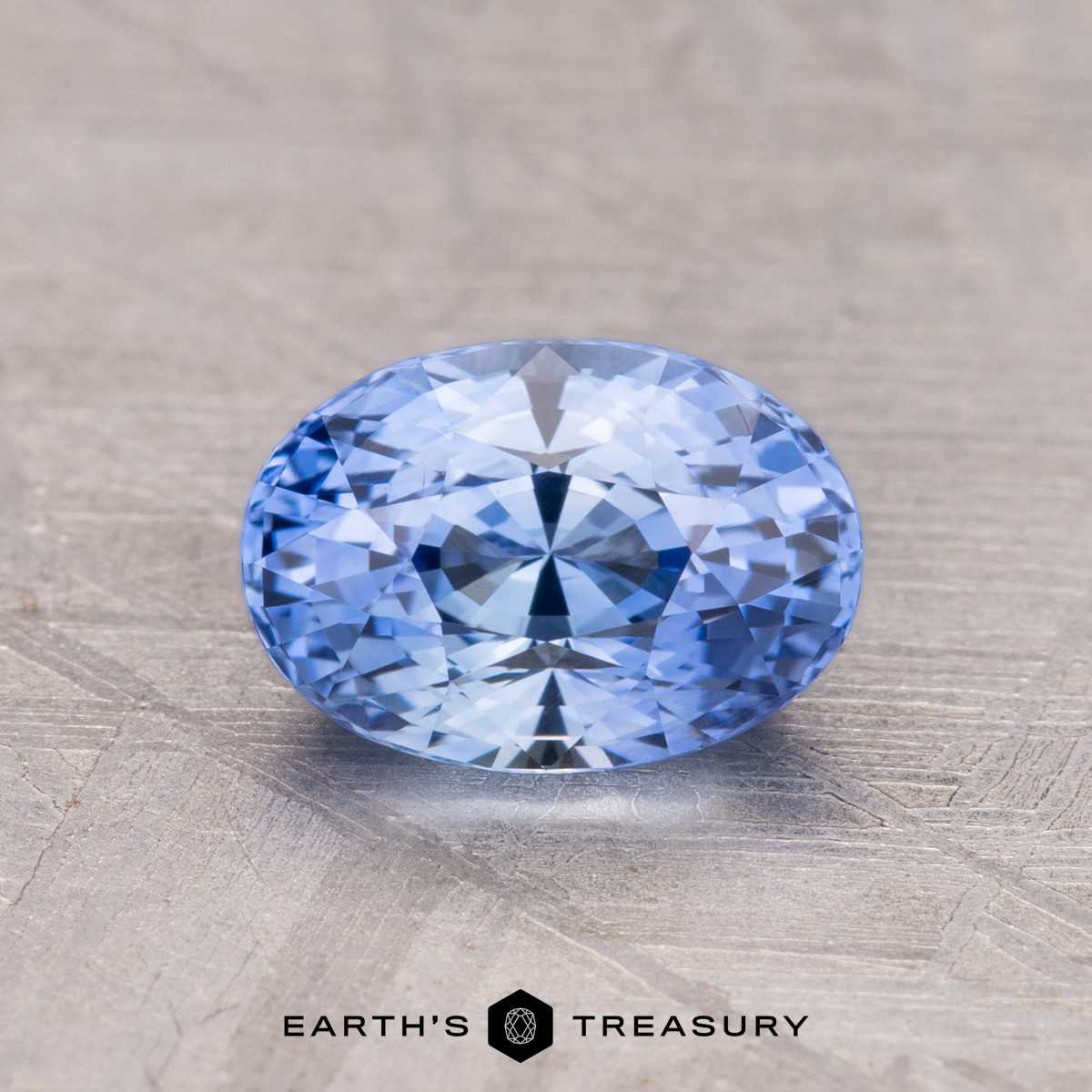 1.64-Carat Light Cornflower Blue Ceylon Sapphire - Earth's Treasury