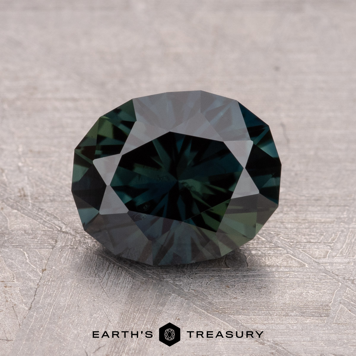 2.16-Carat Midnight Blue-Green Australian Sapphire (Heated) - Earth's ...