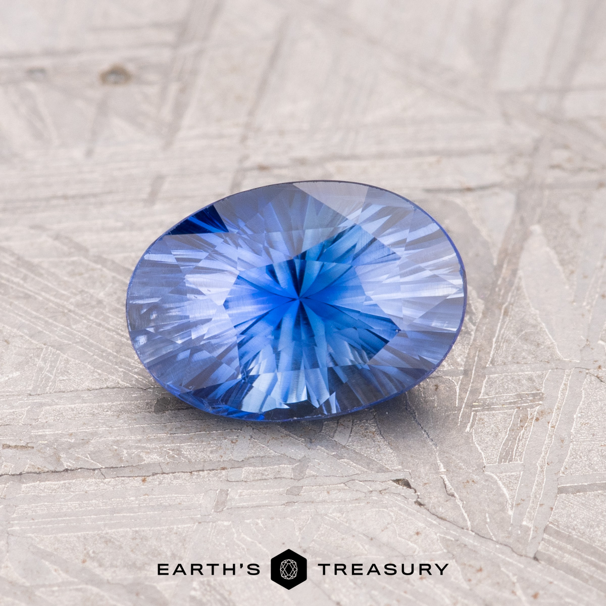 1.22-Carat Medium Blue Ceylon Sapphire (Heated) - Earth's Treasury
