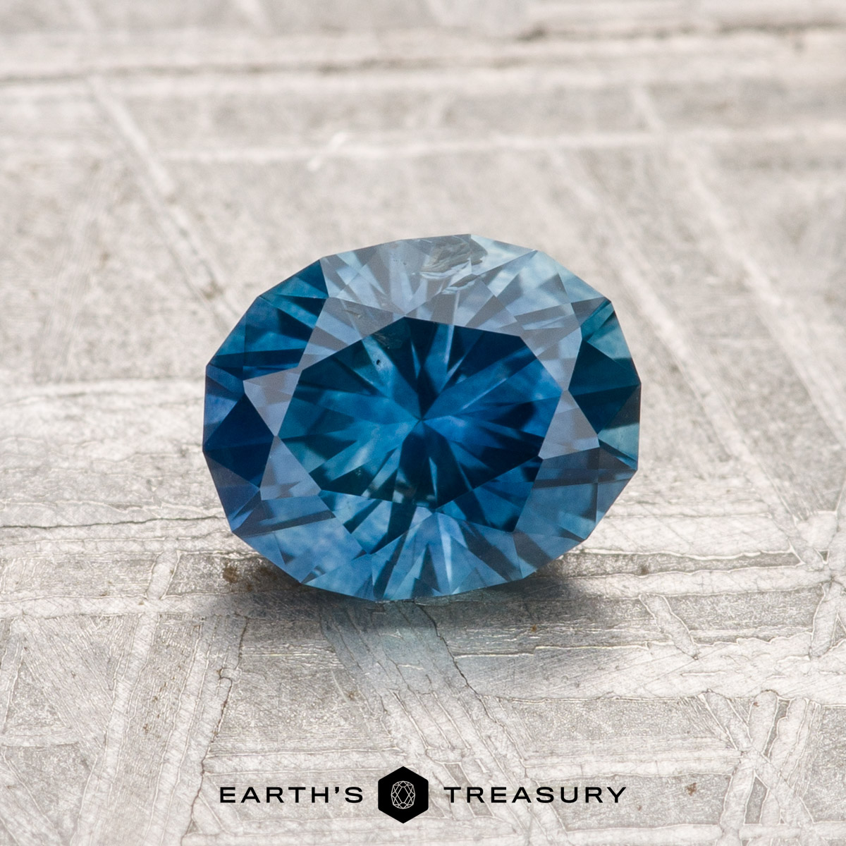 1.39-Carat Medium Blue Montana Sapphire (Heated) - Earth's Treasury